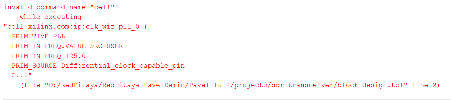 Opening the block diagram from tcl file · Issue #1075 · pavel-demin/red ...
