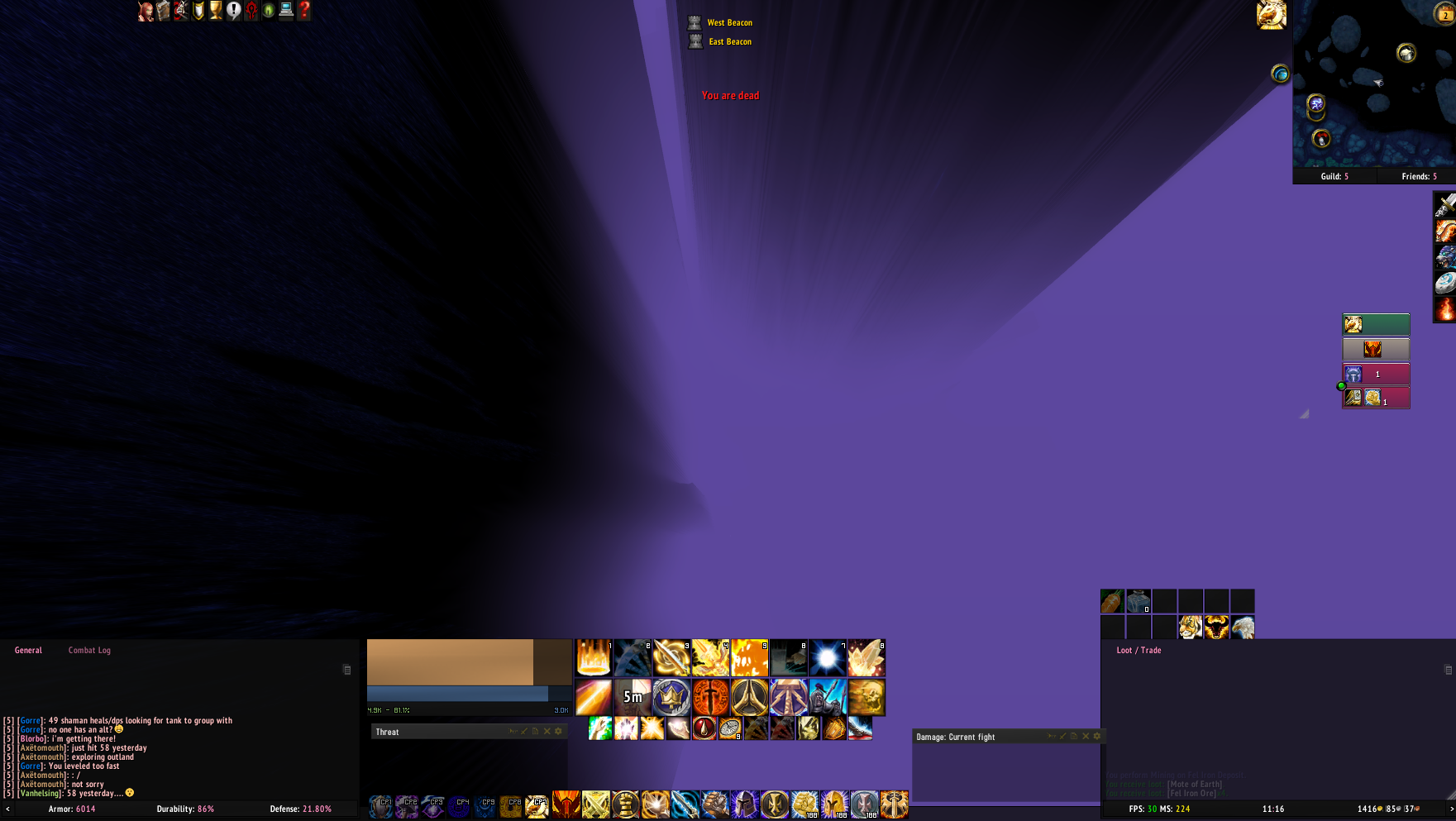 Zangarmarsh Ango'rosh Stronghold fall of non-death · Issue #4925 · chromiecraft/chromiecraft ...