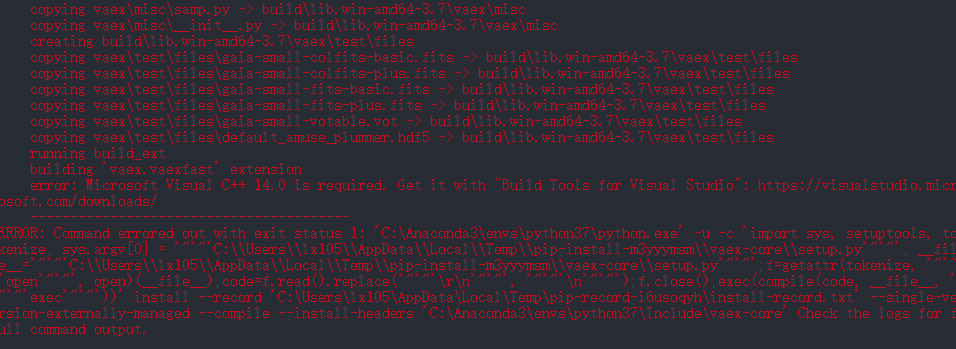 Pip Install Vaex Error · Issue 607 · Vaexiovaex · Github 5048