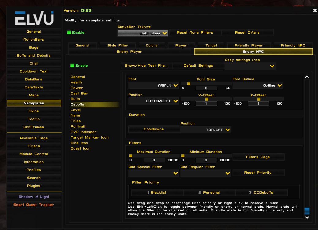 Buffs and debuffs position option · Issue #830 · tukui-org/ElvUI · GitHub