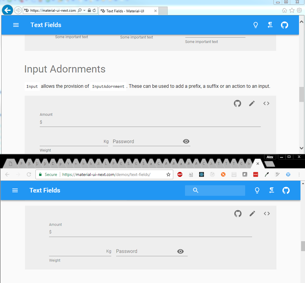 Input adornment with IconButton incorrectly positioned on Internet Explorer 11 · Issue #10342 ...