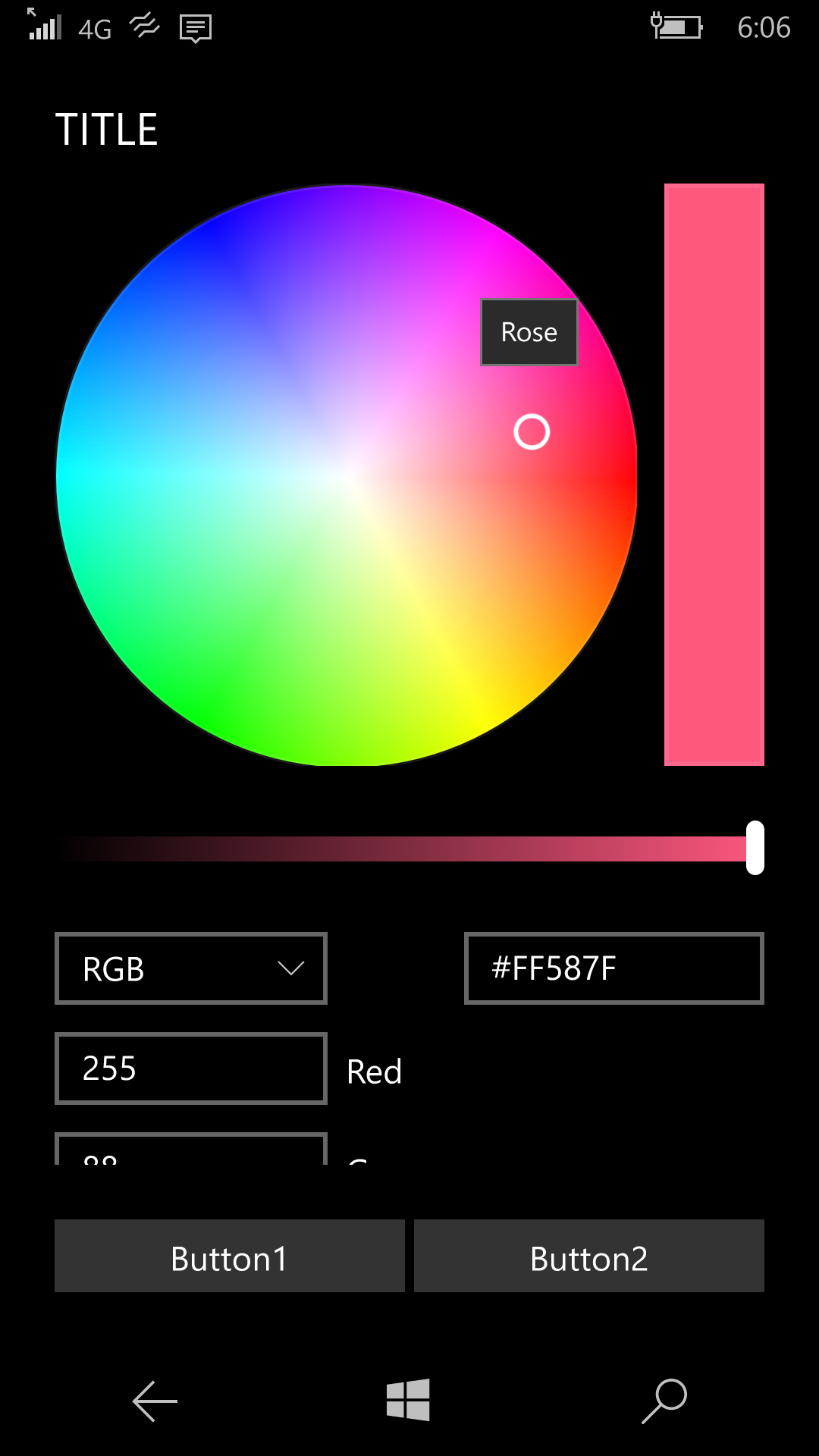 ColorPicker broken if placed in ContentDialog in Windows Mobile · Issue #15 · microsoft ...