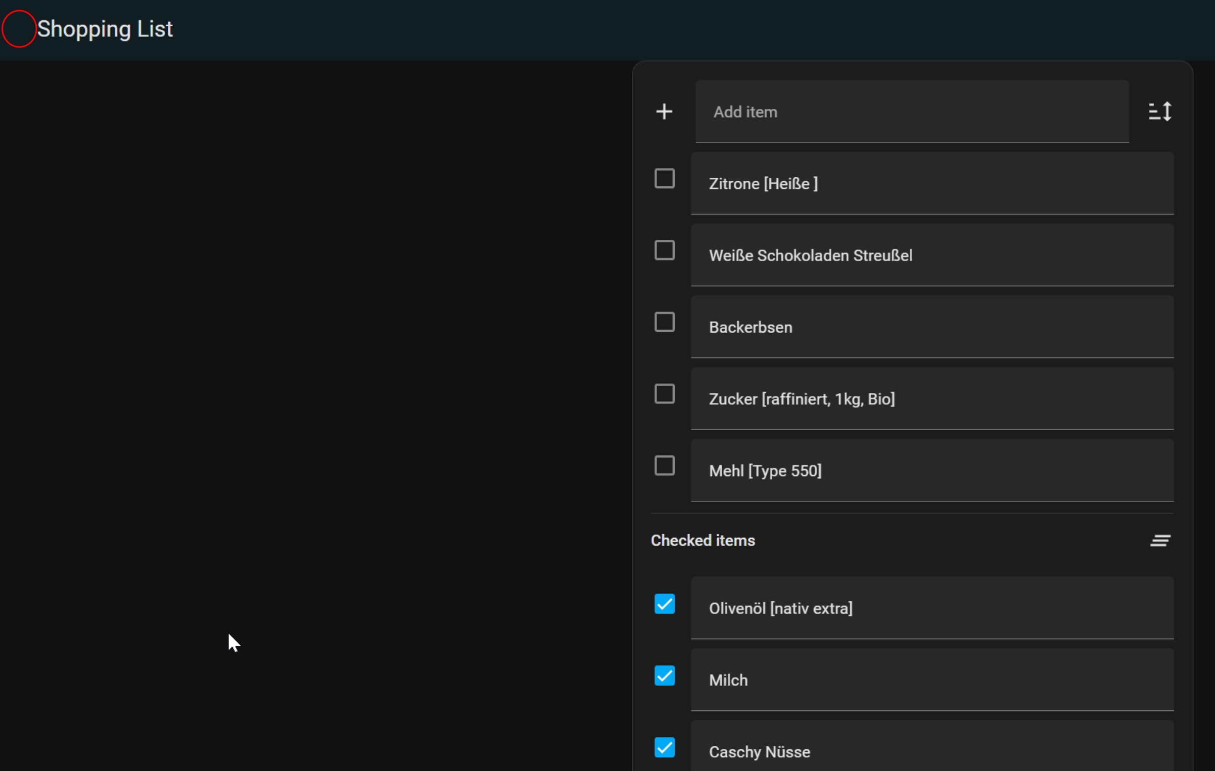 Shopping List as subview doesn't provide a Return Button / Arrow · Issue #14967 · home-assistant ...