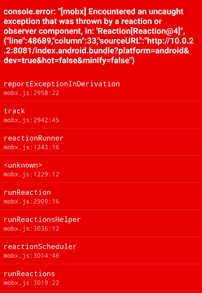 Snapshot issue for Literal type on react-native · Issue #189 · mobxjs/mobx-state-tree · GitHub