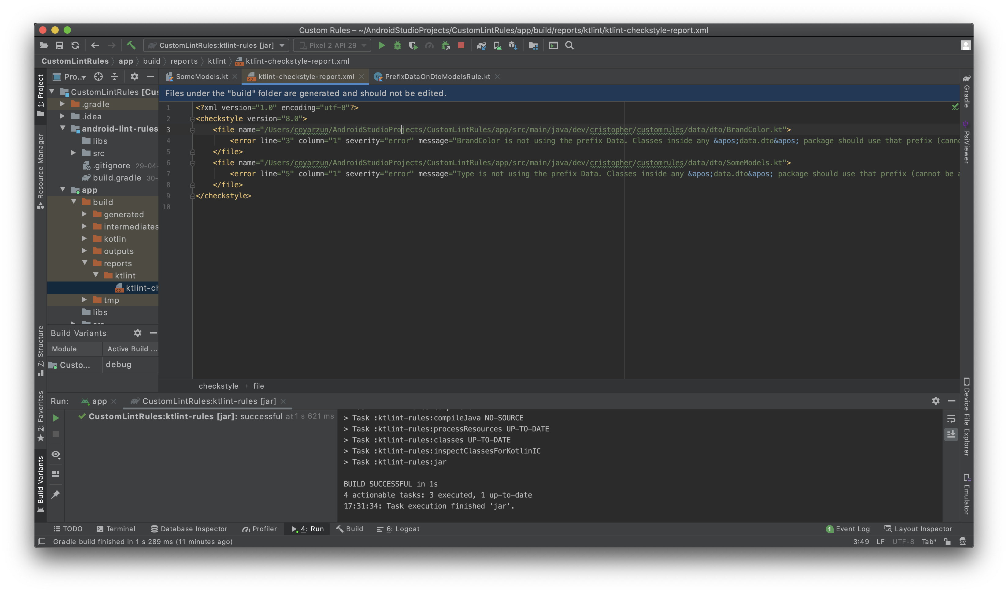 External ruleset JARS not annotating issues. · Issue #45 · nbadal/ktlint-intellij-plugin · GitHub