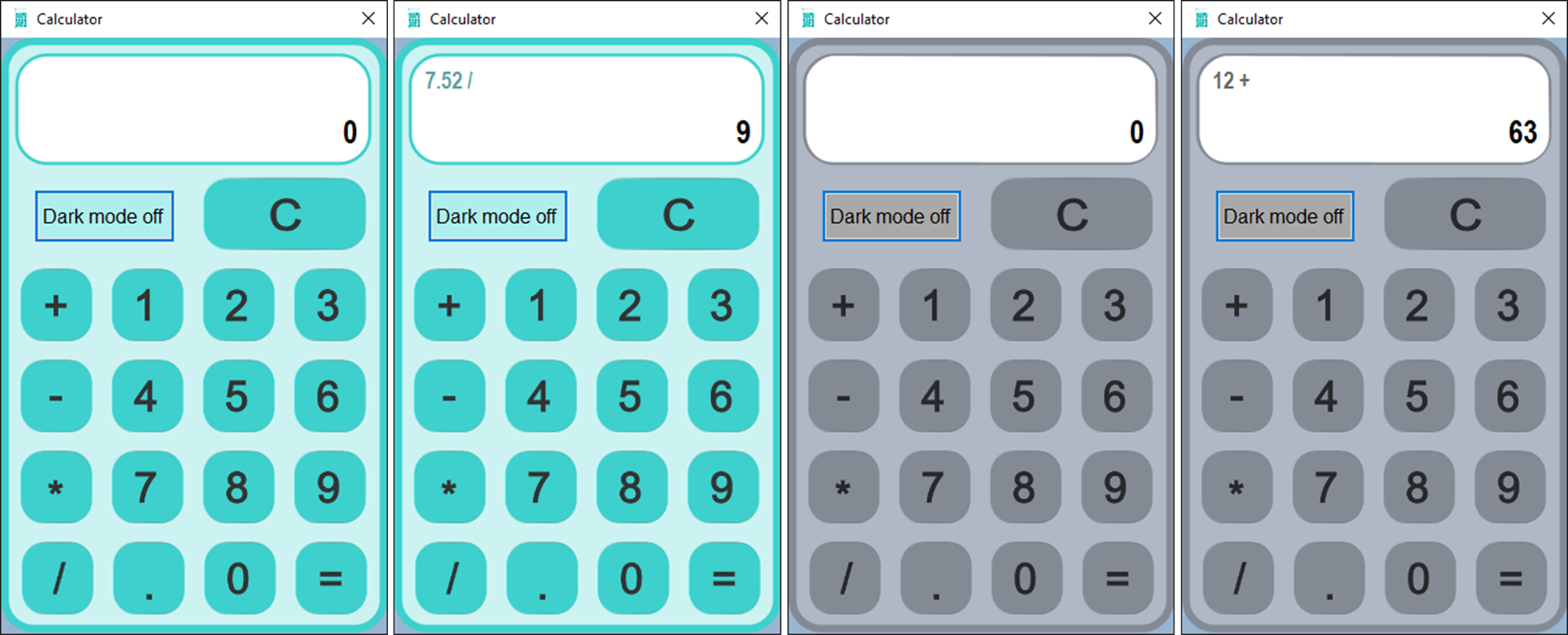 GitHub - OctoVoid/Calculator