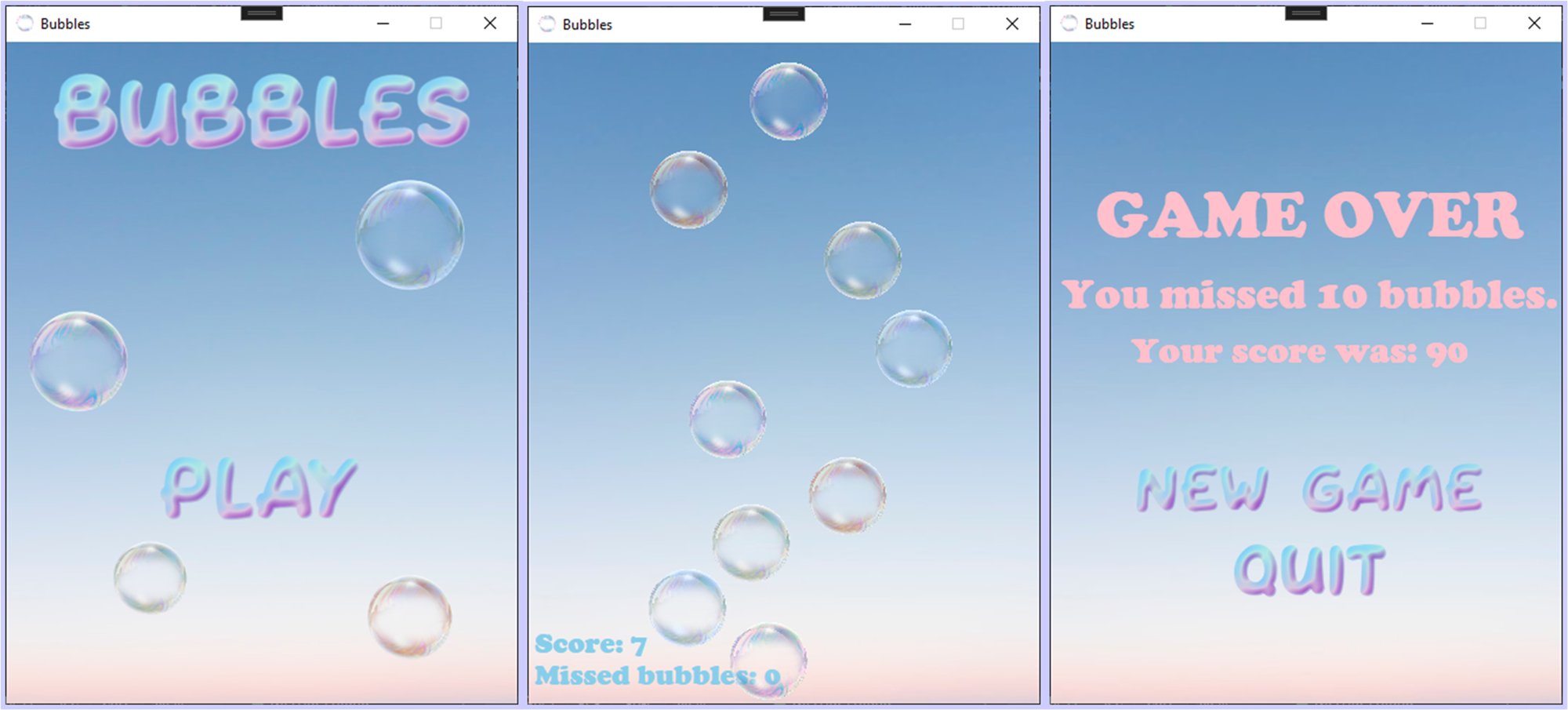 GitHub - OctoVoid/Bubbles