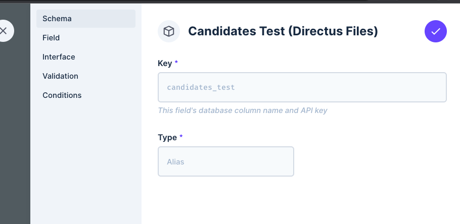 Corresponding Field is not working for system collections "directus_files" · Issue #17376 ...