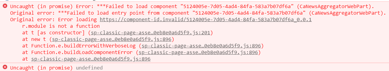 SPFx webpart is not working if the classic page contains OOTB webpart · Issue #2048 · SharePoint ...
