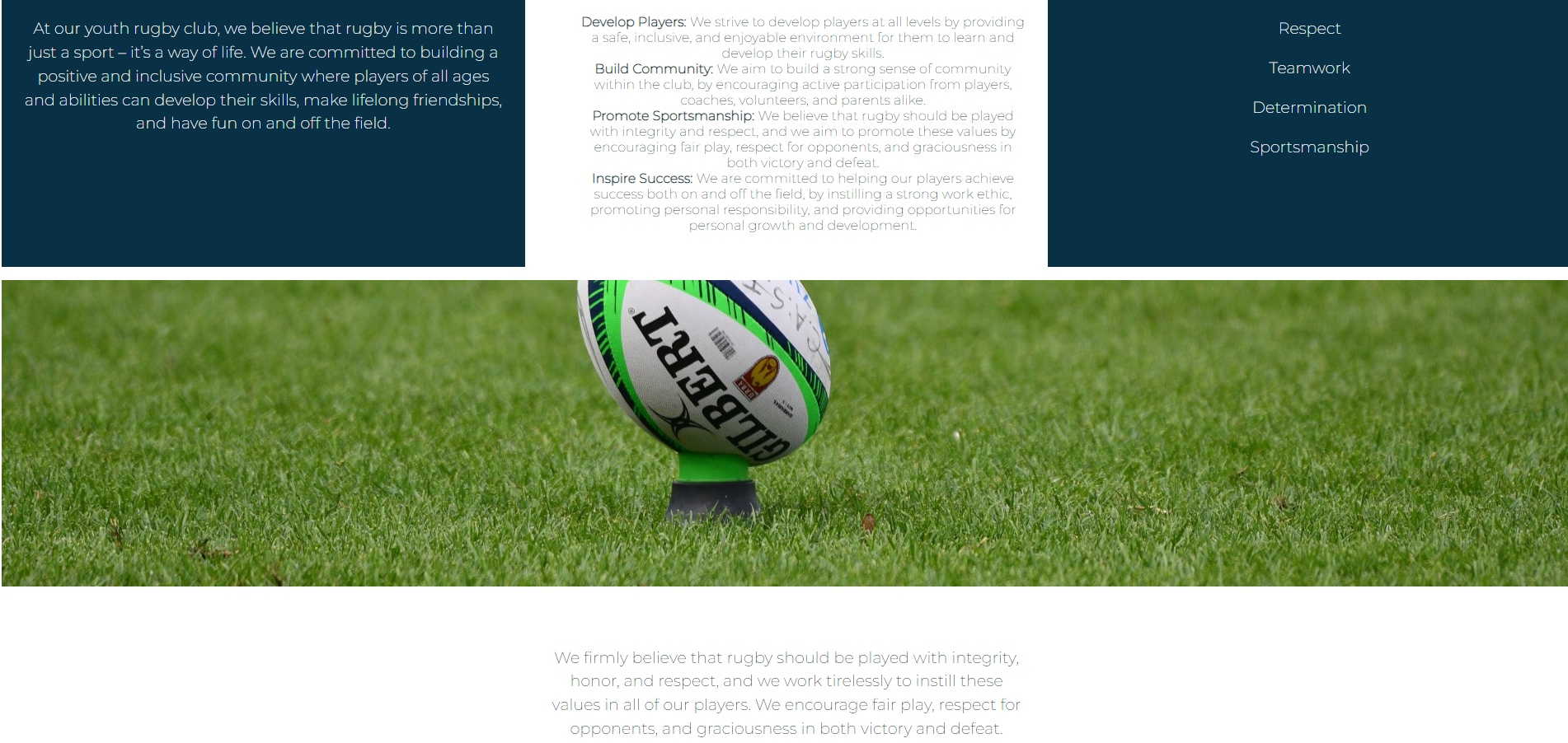 GitHub - 1Real1Aisling/kids_rugby: A website about kids rugby providing information to current ...
