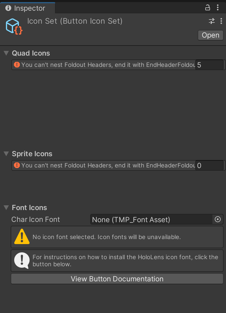 Errors creating icon set · Issue #9458 · microsoft/MixedRealityToolkit-Unity · GitHub