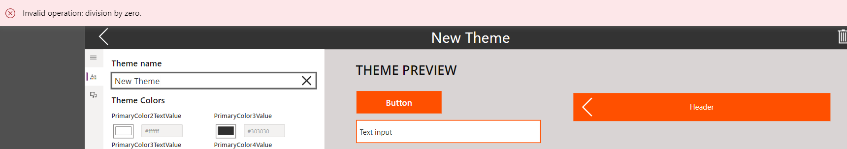 CoE Theming Editor canvas app: multiple issues · Issue #3780 · microsoft/coe-starter-kit · GitHub