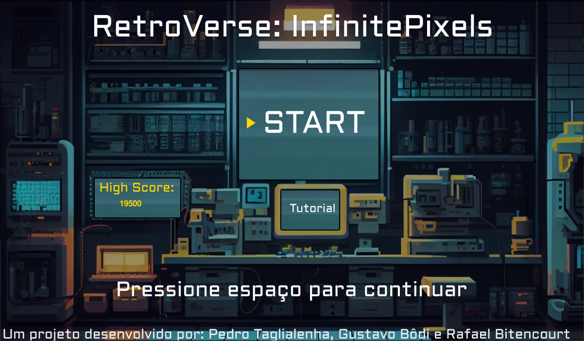 GitHub - rafael-bitencourt/retro-verse: Jogo dinâmico de plataforma ...