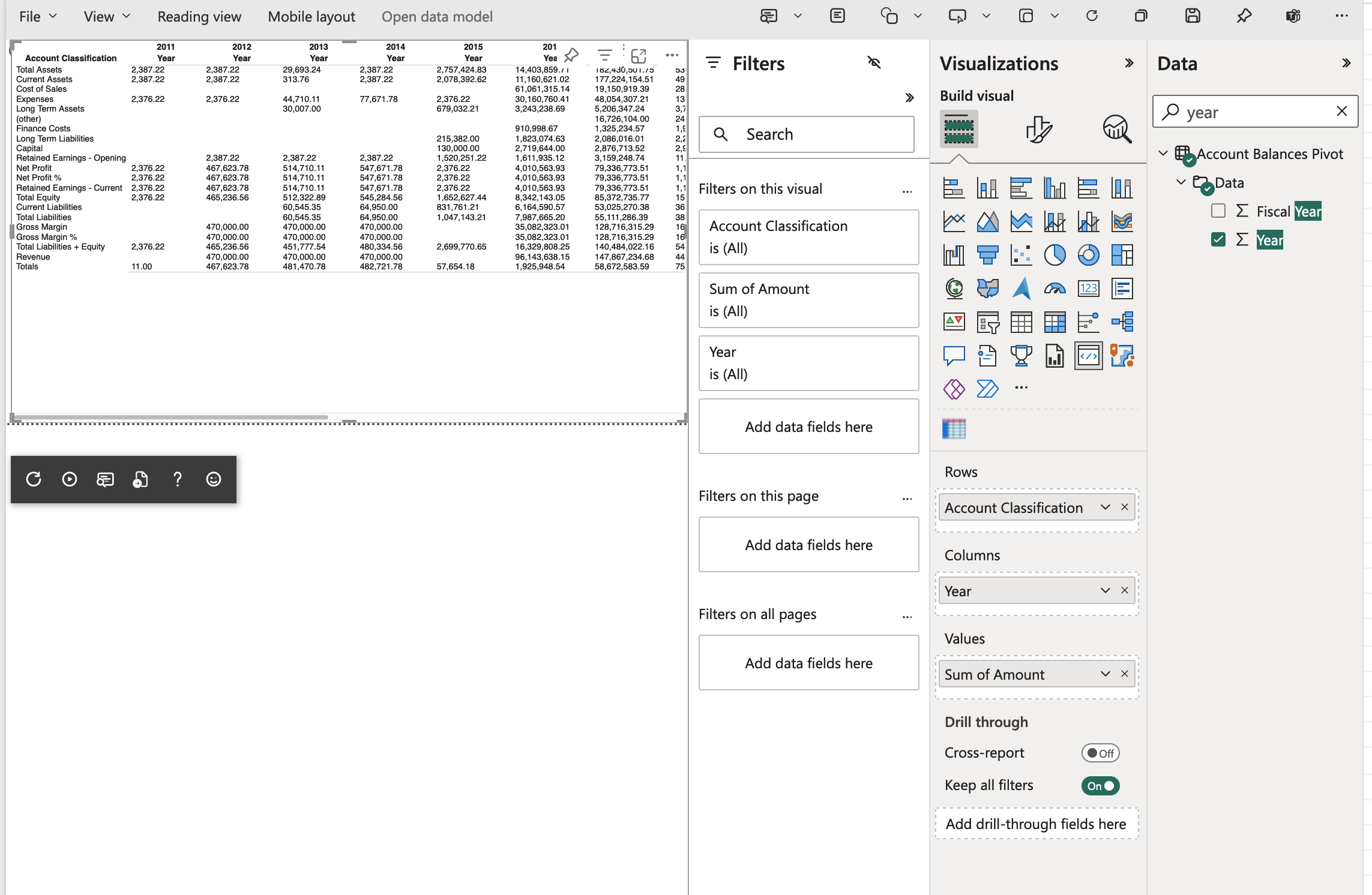 Packed visual behaves differently. DataViewMetadata has different entries for the same data ...