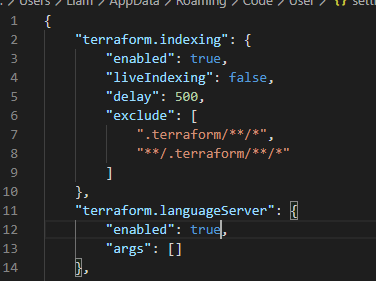 IDENT Syntax Error · Issue #294 · hashicorp/vscode-terraform · GitHub