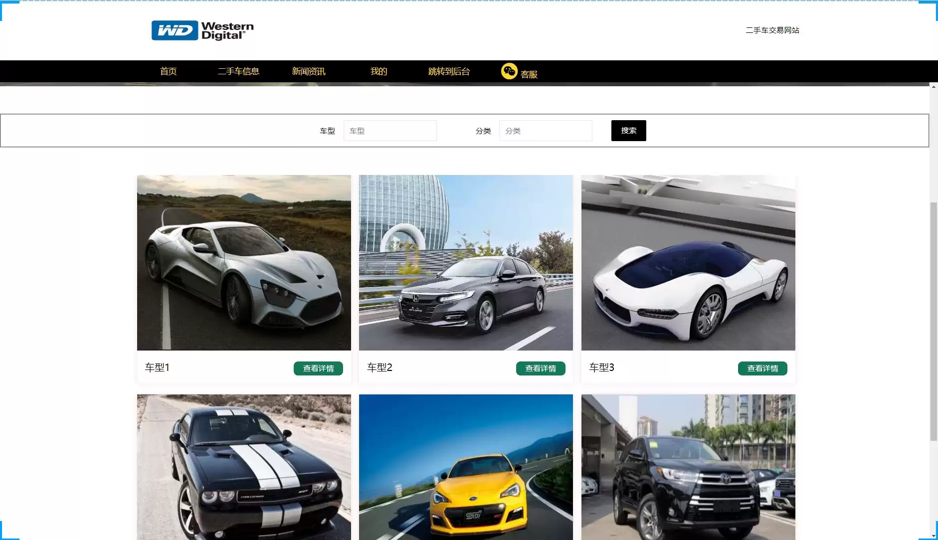 GitHub - small-bears/car: 基于SSM框架的汽车租赁系统
