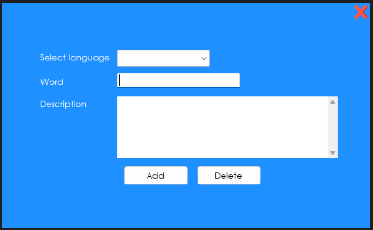 GitHub - abdulazizorazbaev/monolingual-dictionary: This is a desktop ...