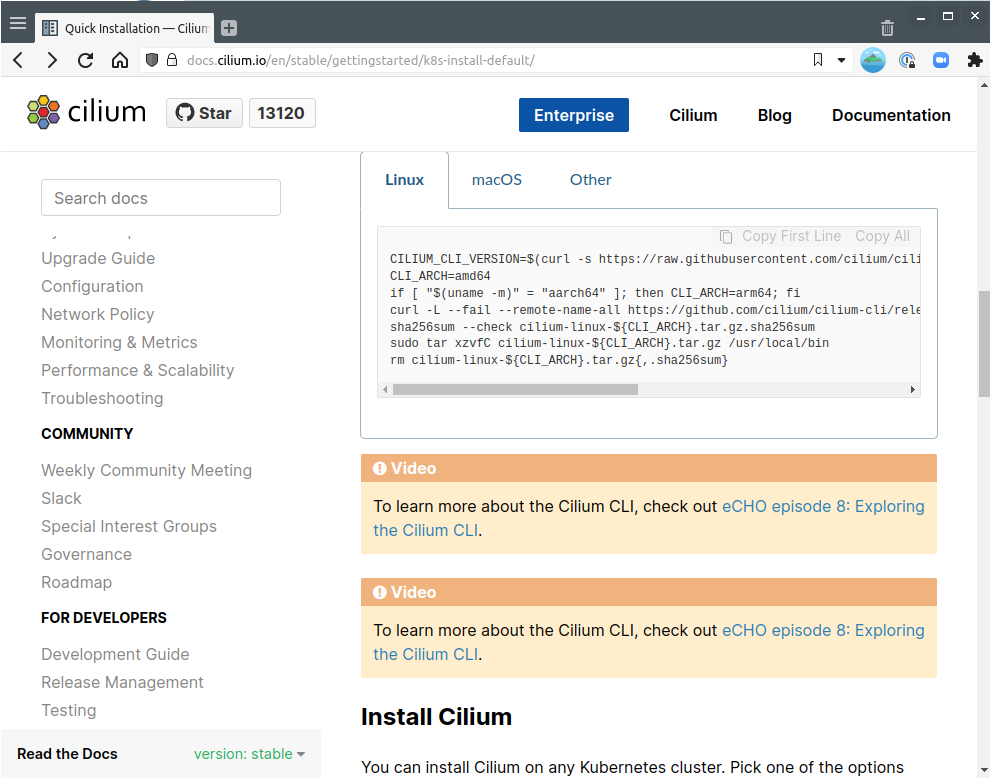 docs: Admonitions should not be duplicated in rendering · Issue #21489 · cilium/cilium · GitHub