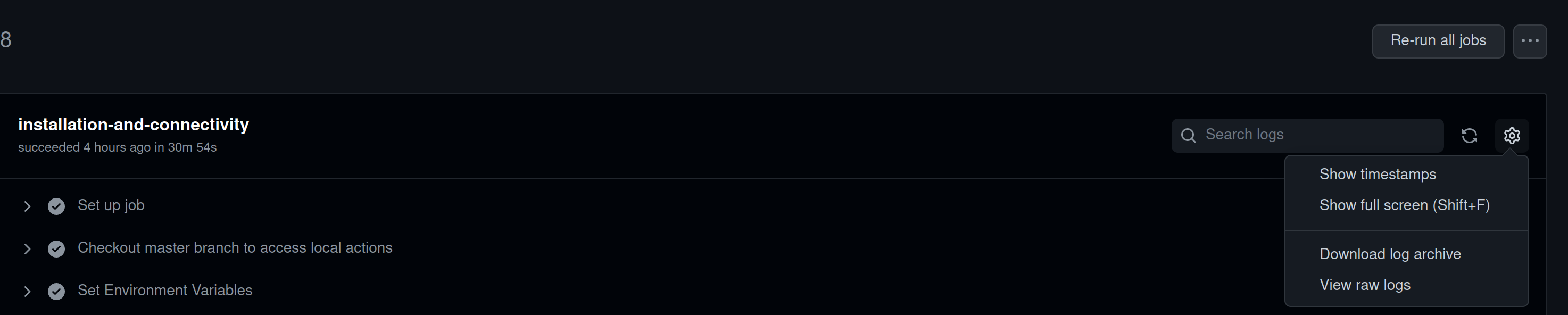 Add timestamps to github CI runs · Issue #22436 · cilium/cilium · GitHub