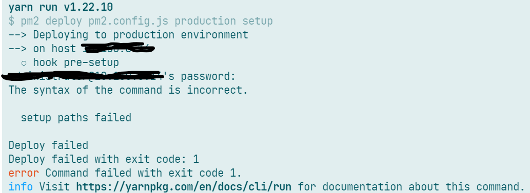 PM2 error when trying to deploy on Windows instead of Linux · Issue #765 · redwoodjs/redwoodjs ...