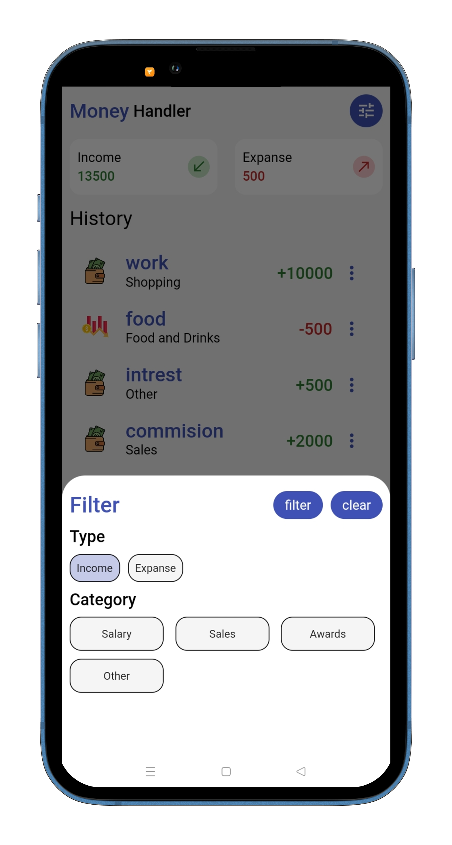 GitHub - Flutter2616/money_handler