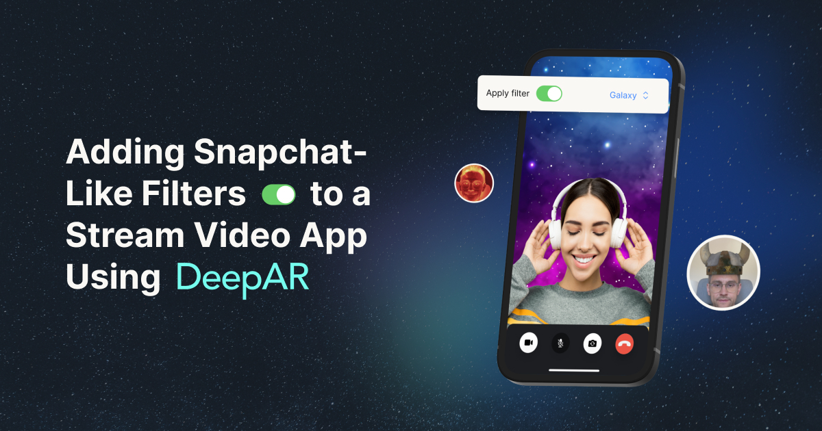 GitHub - GetStream/stream-deepar-swift