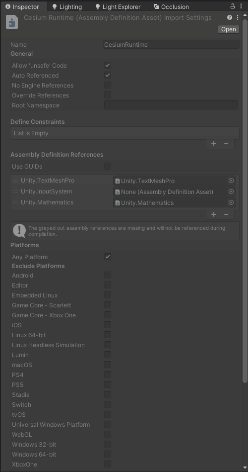 Webgl Build Issue · Issue 198 · Cesiumgscesium Unity · Github 2807