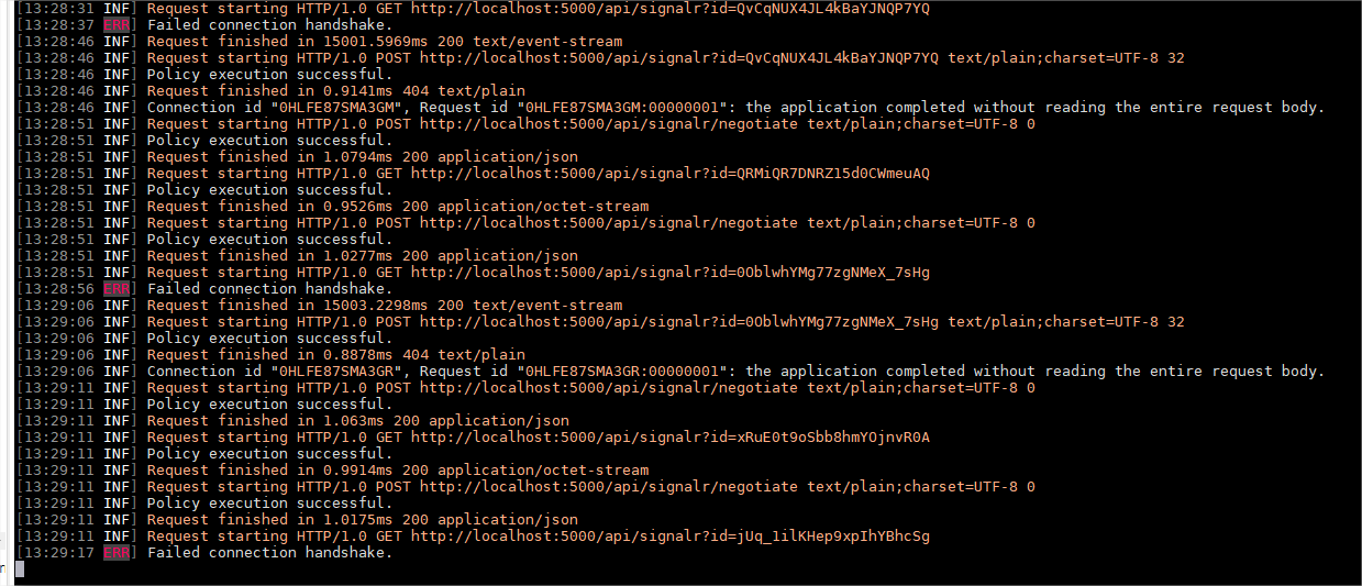 Many "Failed connection handshake" errors per second · Issue #2430 ...