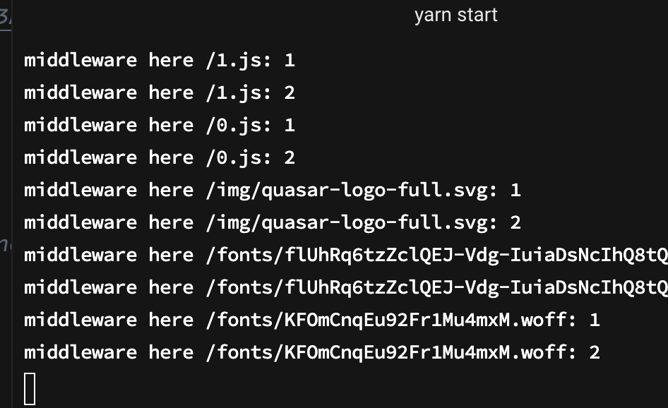 devServer.before will be access two times · Issue #8223 · quasarframework/quasar · GitHub