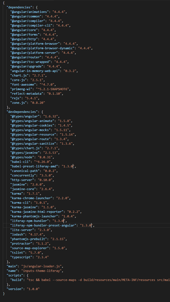 Issue with devDependencies and Angular internal dependencies · Issue #81 · liferay/liferay-js ...