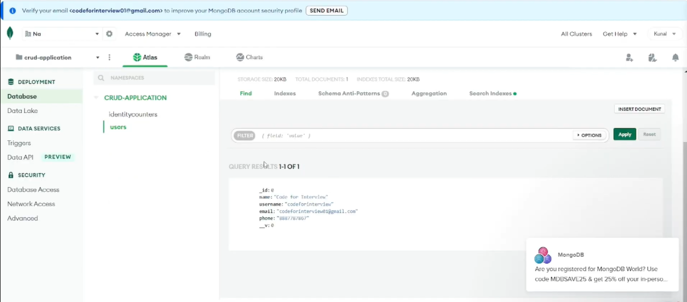 GitHub - ShivamAgarwal00/CRUD-application: The backbone of Databases. - (Create, Read, Update ...