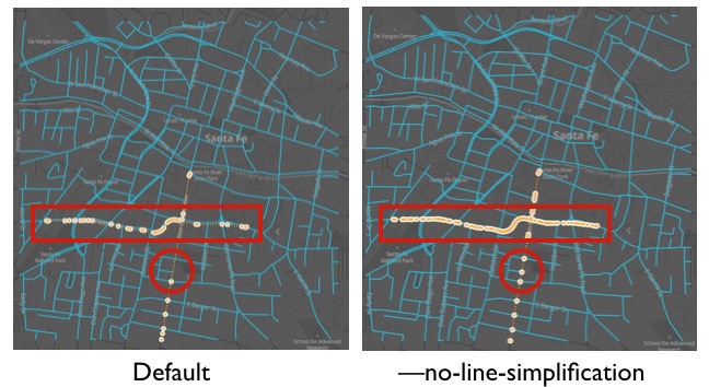Simplification Removes Road Intersections From OSM Tiles · Issue #759 · mapbox/tippecanoe · GitHub