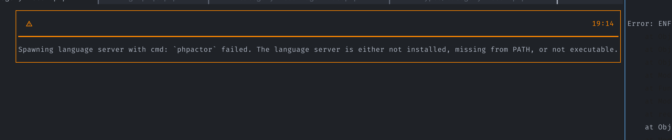 Can not disable specific LSP server (phpactor) · Issue #2199 · LunarVim/LunarVim · GitHub