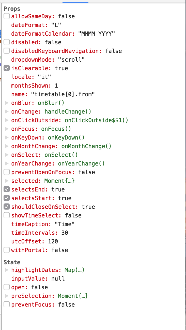 Field name · Issue #1308 · Hacker0x01/react-datepicker · GitHub