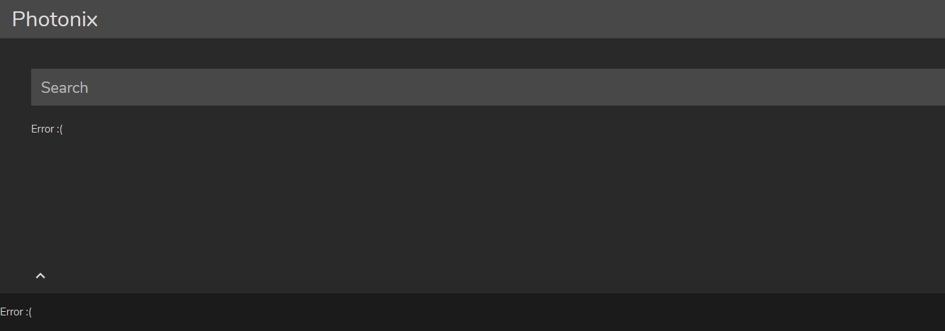 Error :( in Web UI · Issue #129 · photonixapp/photonix · GitHub