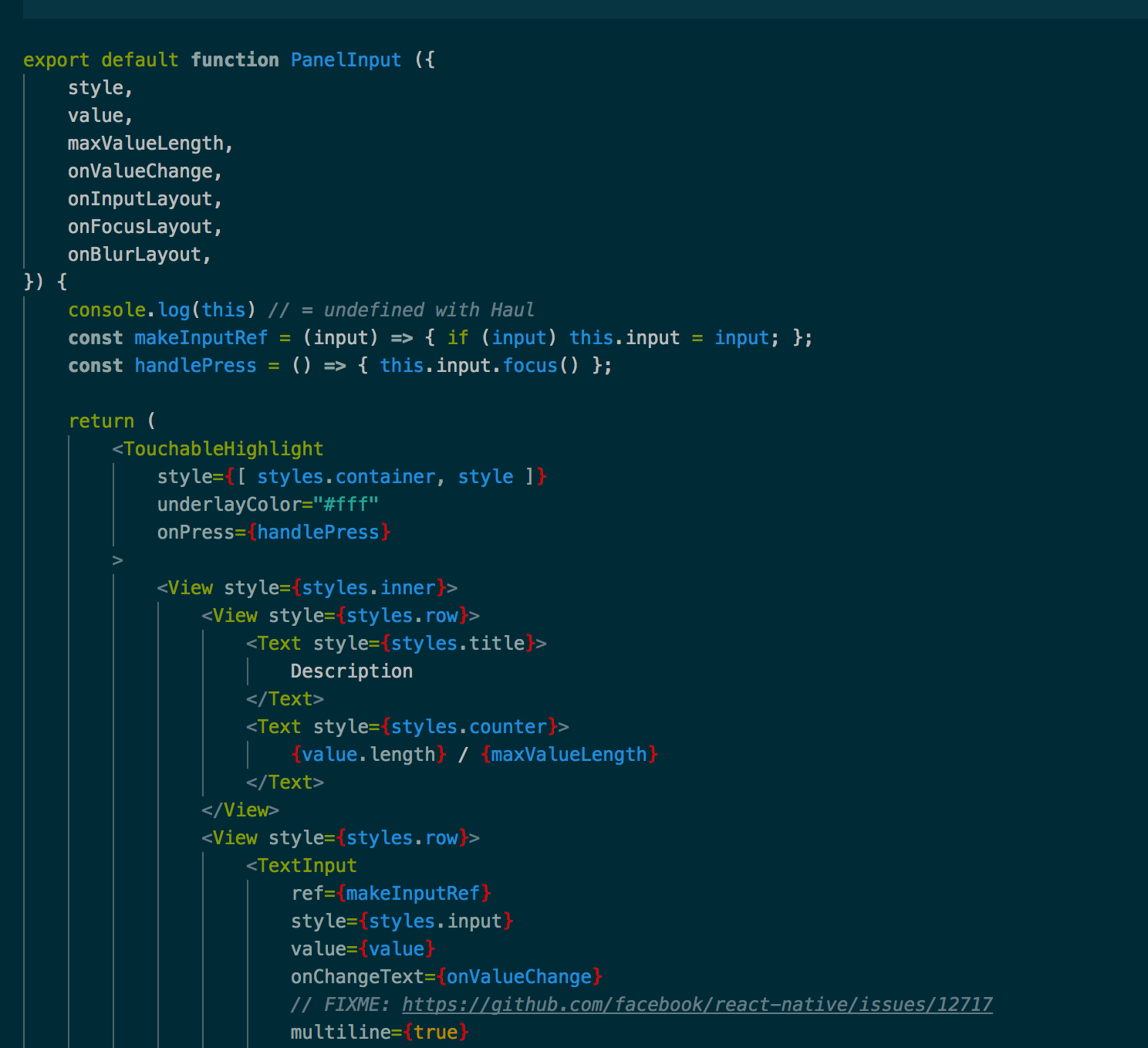 Setting ref in function (pure) component · Issue #271 · callstack/haul · GitHub