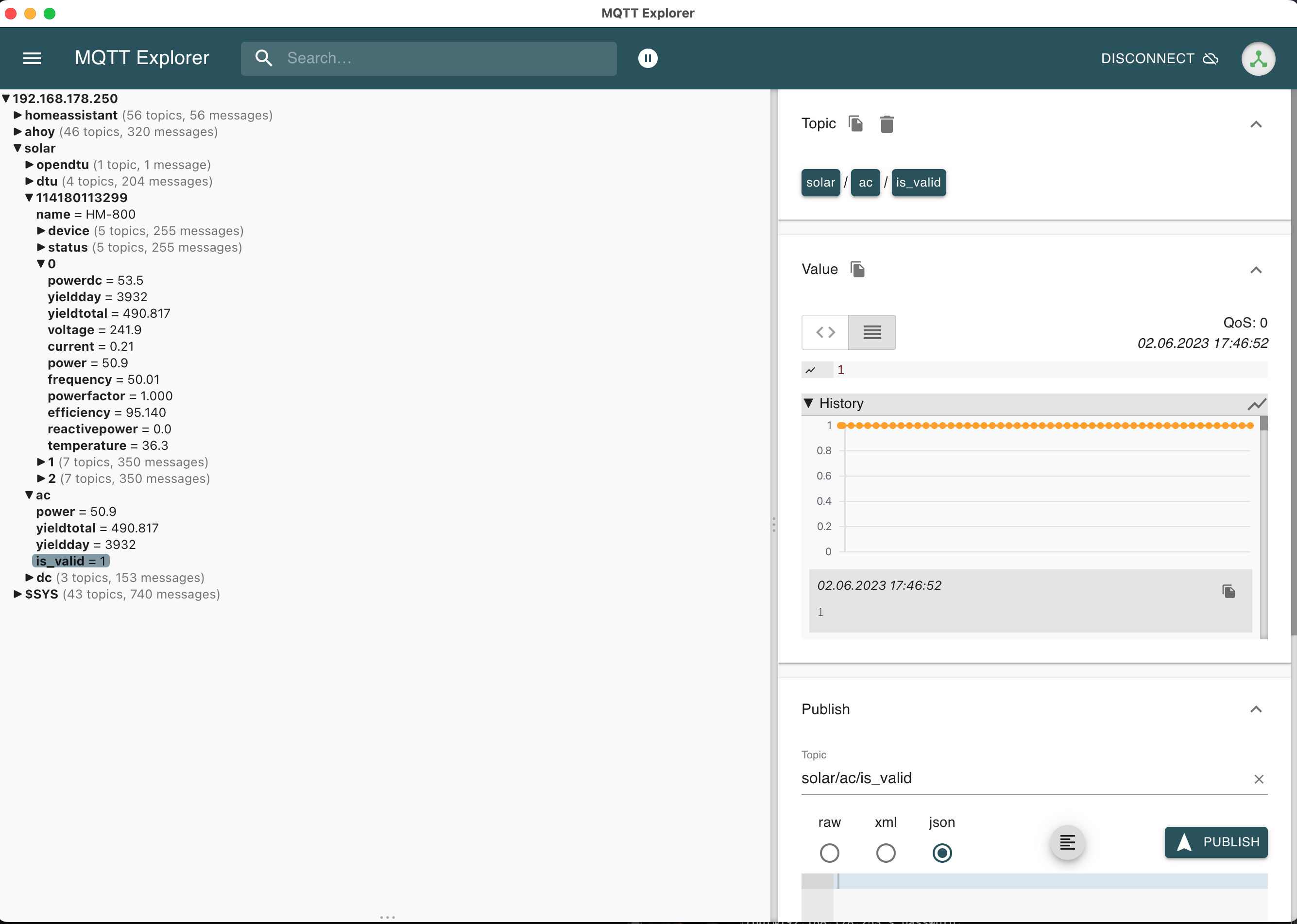 MQTT value of solar/ac/power is jumping from time to time to 0 · Issue #992 · tbnobody/OpenDTU ...