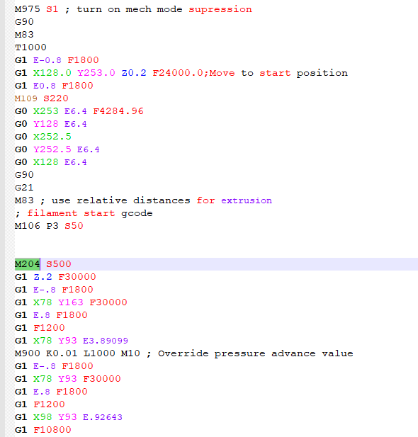 Calibration: PA Lines Forced Low Accel · Issue #2801 · SoftFever/OrcaSlicer · GitHub