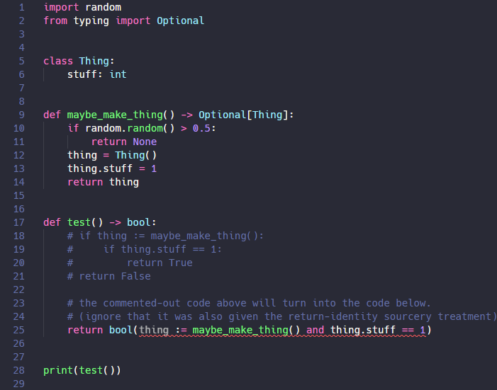 UnboundLocalError when using assignment expressions and merge-nested-if ...