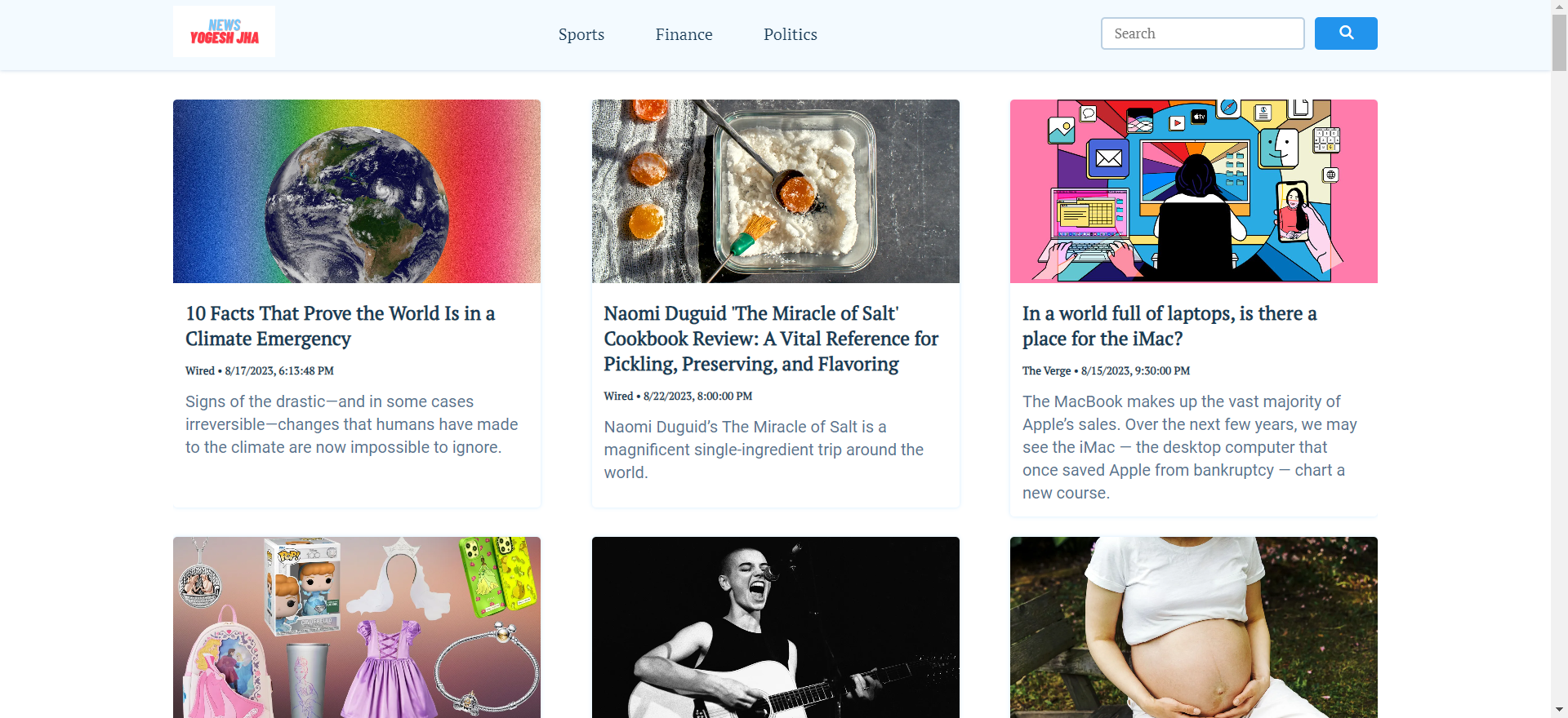 GitHub - Yogesh-160/News_Application: News Application website