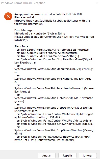 Pop-up error · Issue #6645 · SubtitleEdit/subtitleedit · GitHub