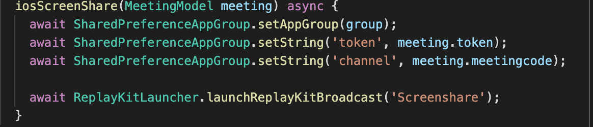 [iOs] Error in while storing · Issue #2 · patrick-fu/flutter_shared_preference_app_group · GitHub