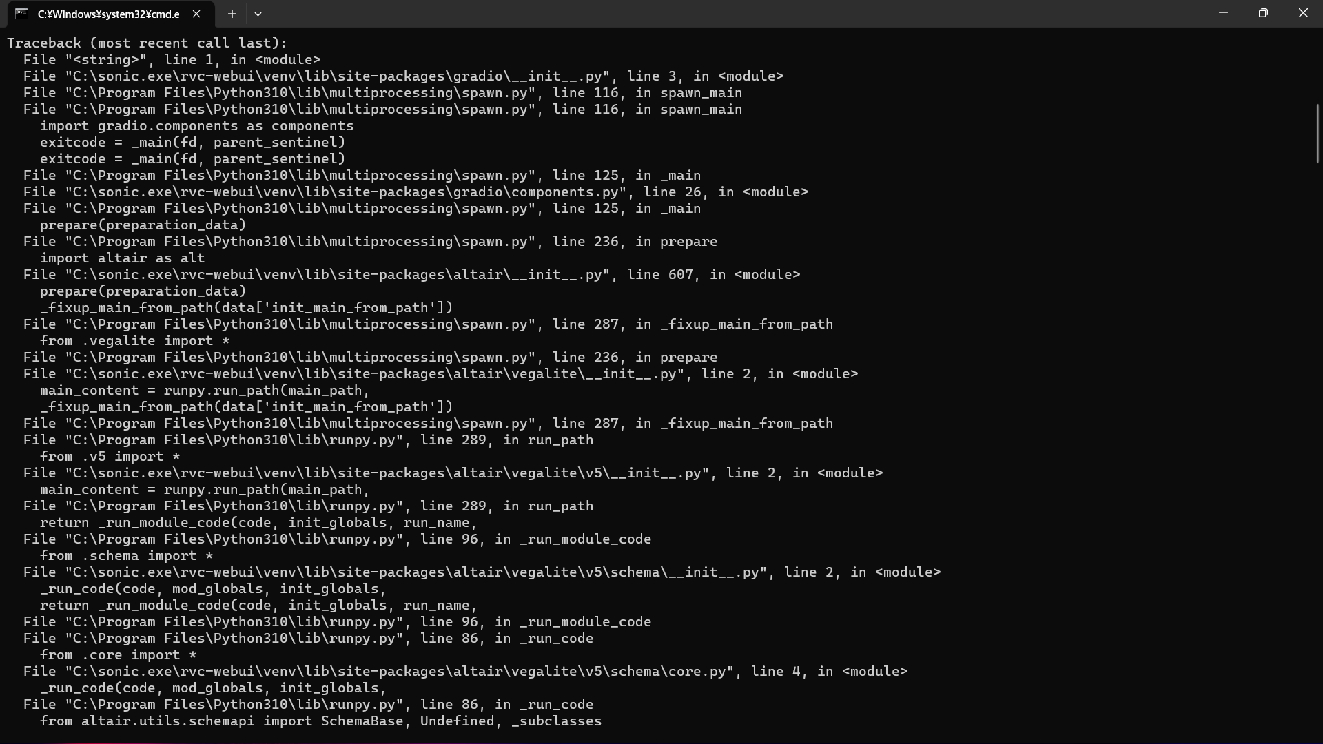 webui-user.batを実行中にエラーが発生しました。 · Issue #18 · ddPn08/rvc-webui · GitHub