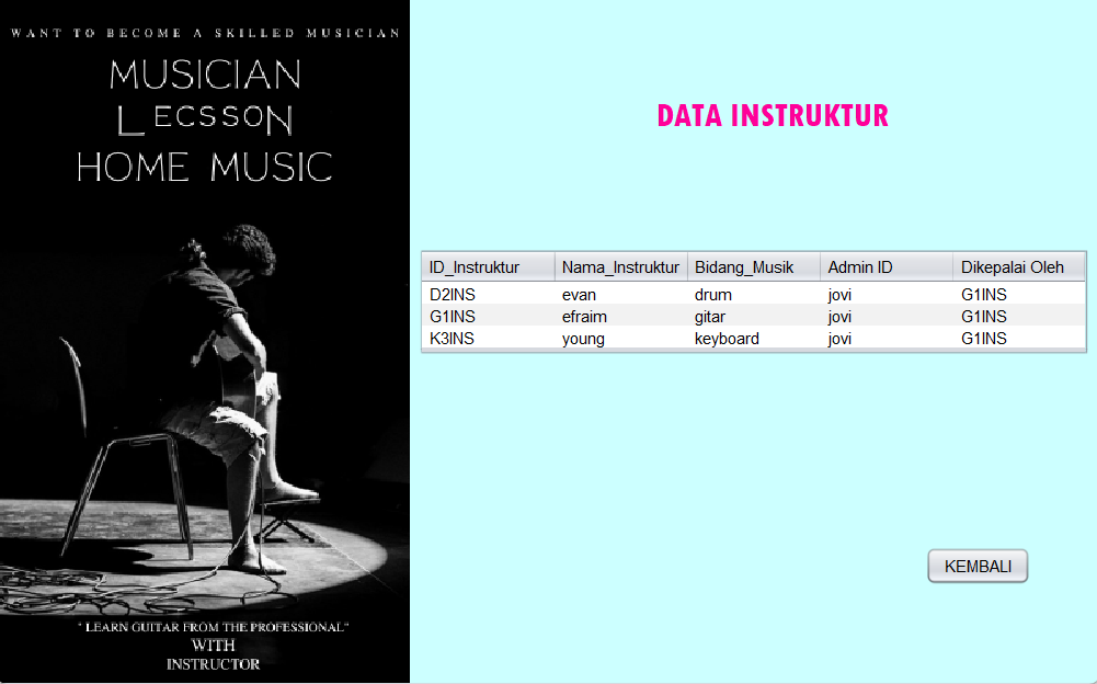 GitHub - PA-PBO-Kelompok-18/Sistem-Pengelolaan-Data-Kursus-Musik-Gratis