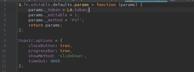 1.5版的不能在列表中修改字段 · Issue #1200 · z-song/laravel-admin · GitHub