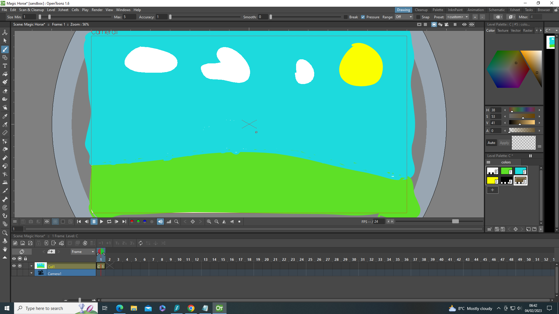 Not changing colour to what I want · Issue #4734 · opentoonz/opentoonz · GitHub