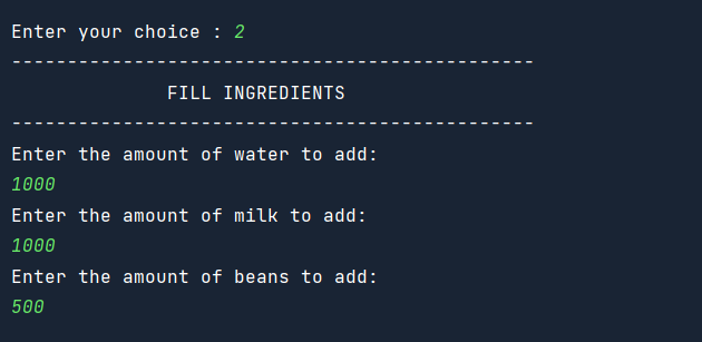 GitHub - officialparishjain/CoffeeMachineSimulator: This project on ...