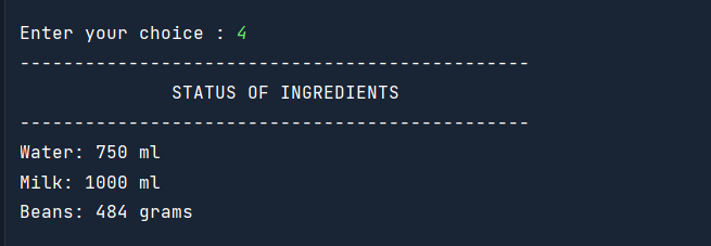 GitHub - officialparishjain/CoffeeMachineSimulator: This project on ...