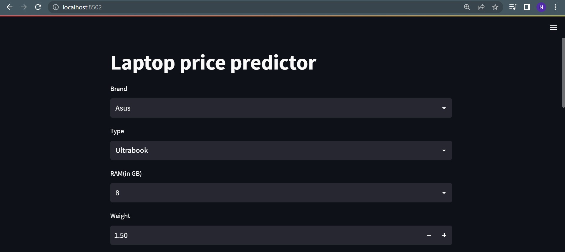 Github Tm Nidheeshlaptop Price Prediction A Complete End To End 8210