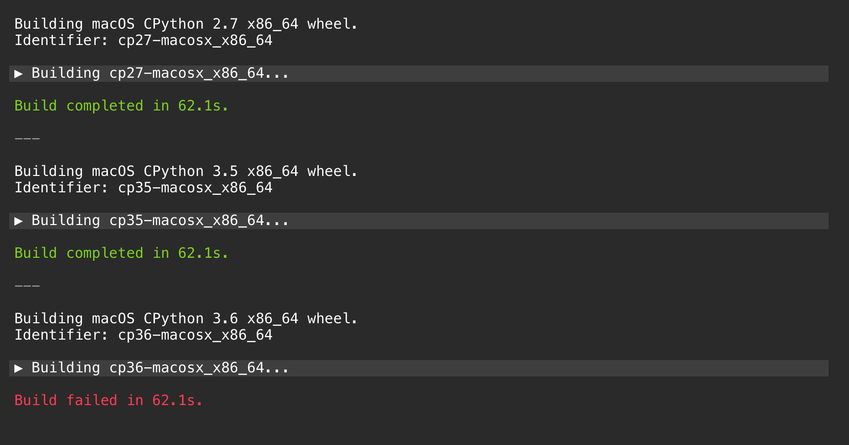 Folding output (at least in GHA/travis) · Issue #349 · pypa/cibuildwheel · GitHub